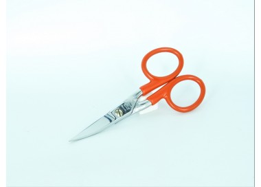 Slender blade scissors curved blades 13cm